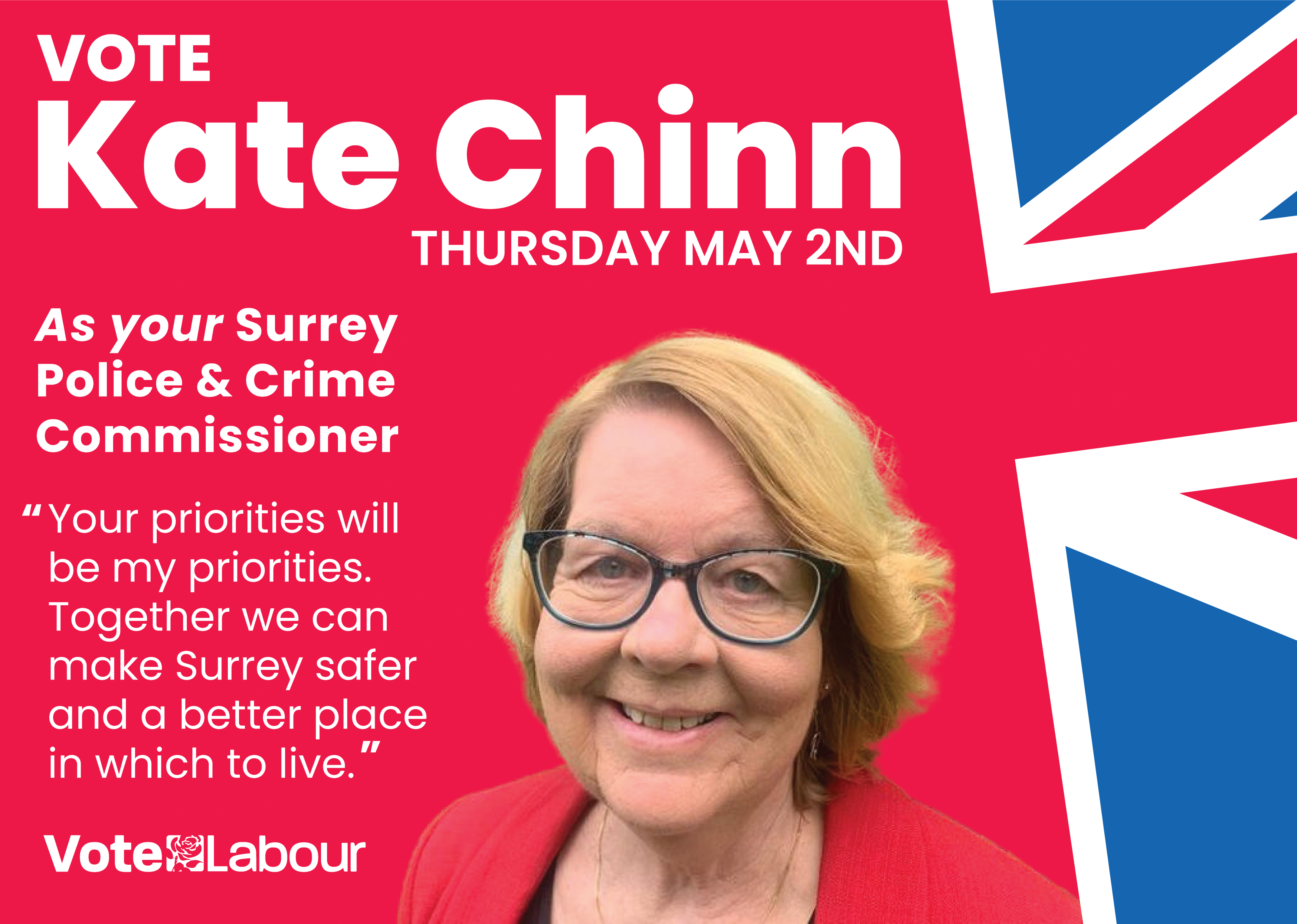 (archived) Surrey Police & Crime Commissioner Candidate Kate Chinn